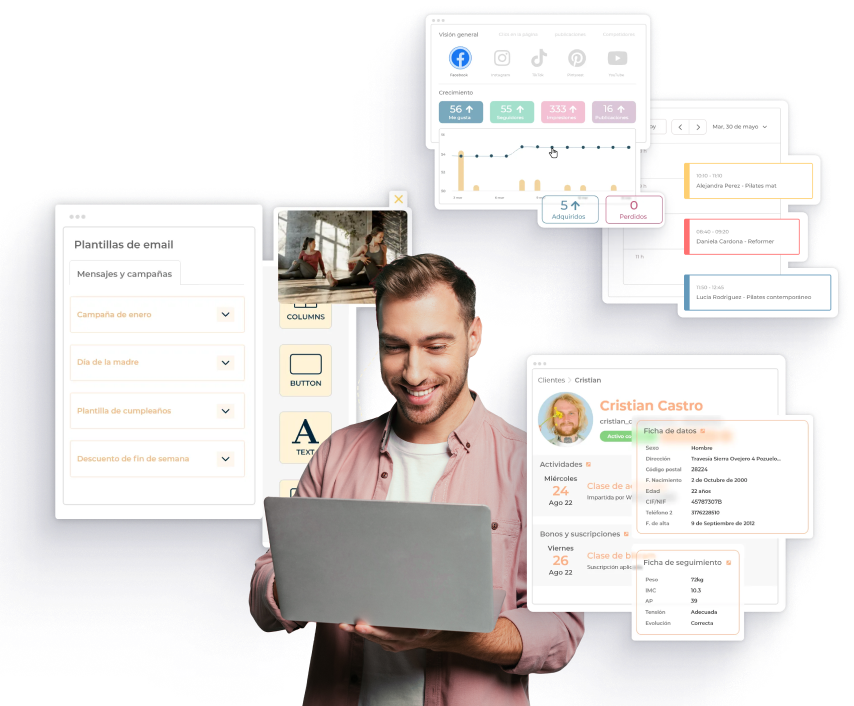 La plataforma de Marketing digital y gestión para pymes